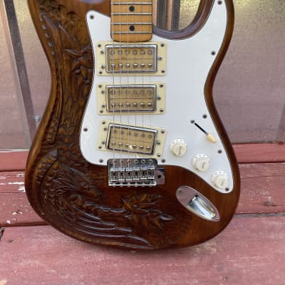 Insanely Rare Univox Bicentennial Ripper 1976 Natural Hand | Reverb