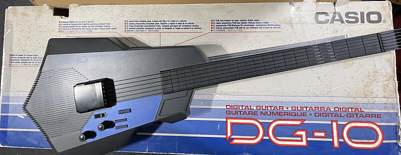 Casio DG-10 Digital Guitar Synth Gray | Reverb
