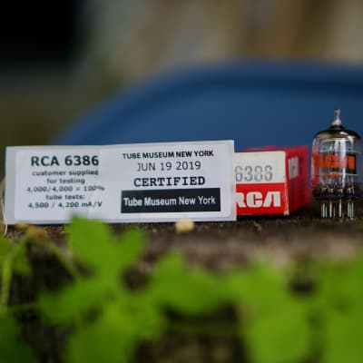 NOS RCA 6386 Vari-Mu Tube 1970s - BRAND NEW! STA-LEVEL! | Reverb