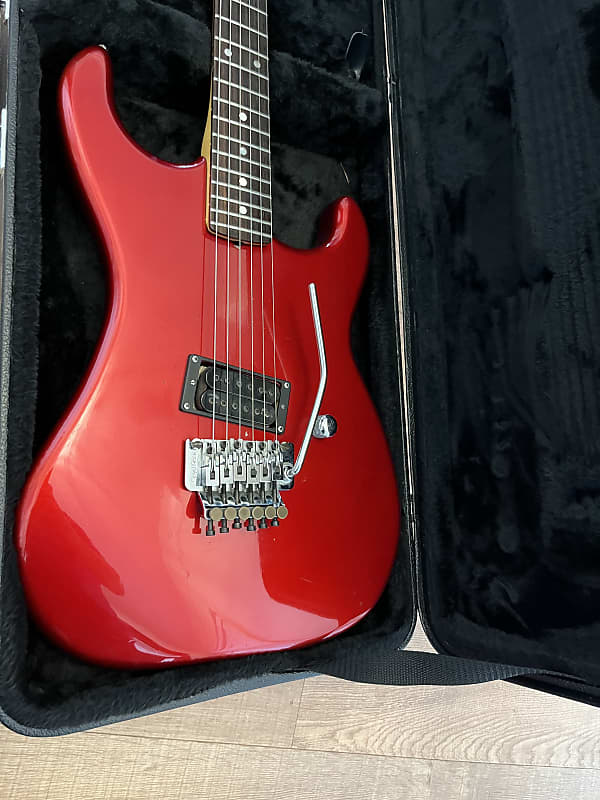Kramer Focus 1000 - 1984 - Candy Apple Red - MIJ - ESP? | Reverb