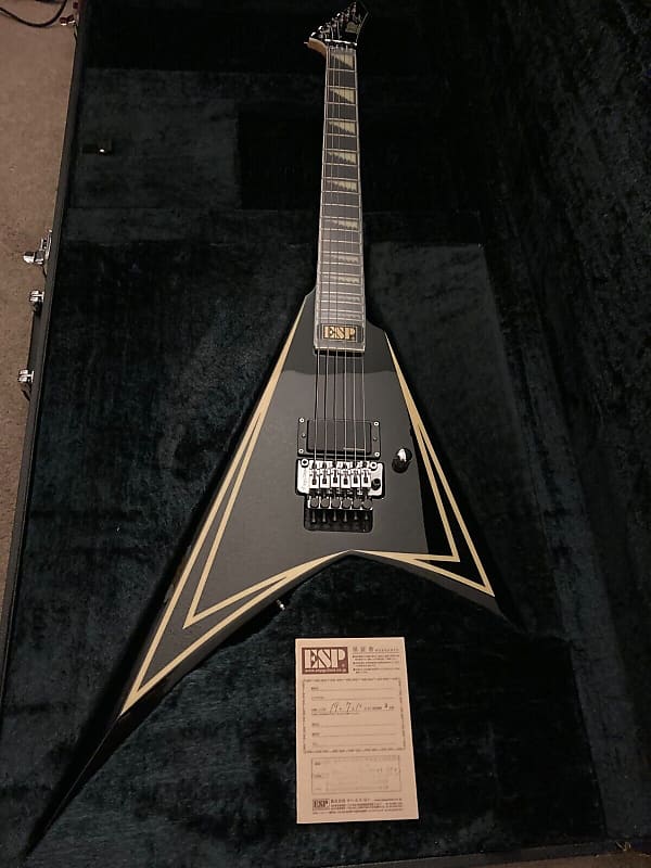 Mint Condition ESP Alexi Laiho RV-398 AL Custom Shop Guitar | Reverb