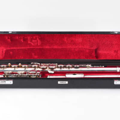 Yamaha YFL-351 Flute Silver w/Hardcase Made in Japan Used | Reverb