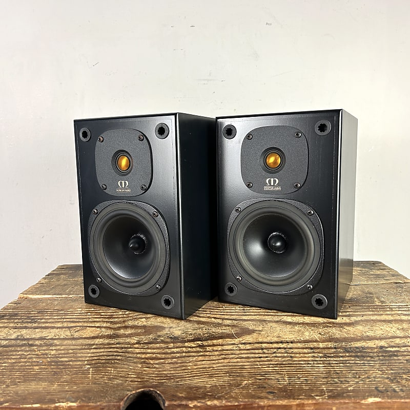 Monitor Audio MA 301 Bookshelf Speaker (Pair) - Black | Reverb