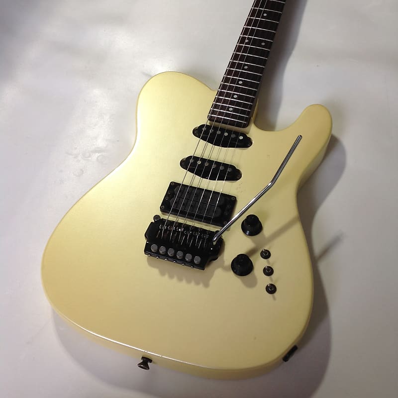 Fender Contemporary Telecaster HSS 1986 Pearl White MIJ | Reverb