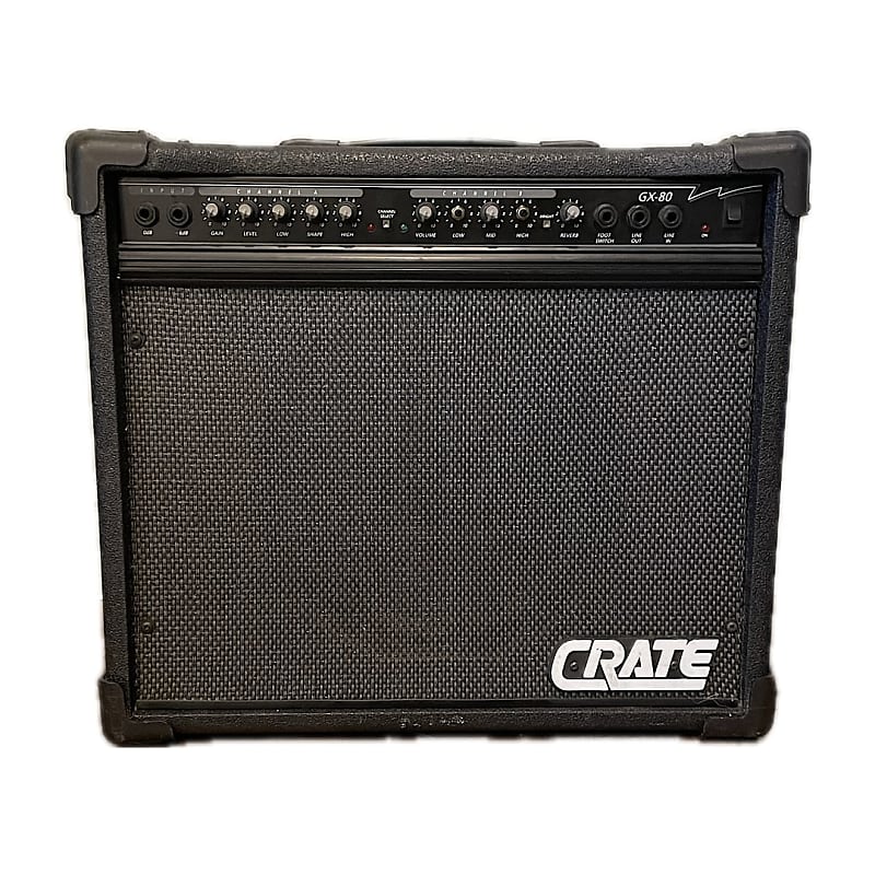 Crate GX-80 | 2-Channel, 80-Watt, 1x12" Solid State Guitar | Reverb