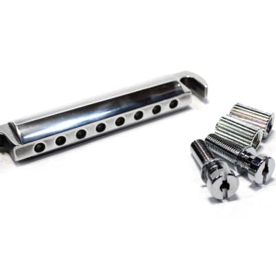 Peters 8 string lap steel bender bridge w/ studs, solid | Reverb