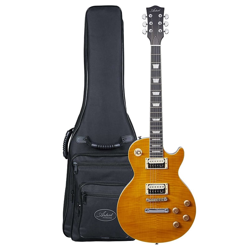 Artist AP59 Apricot Burst Electric Guitar w/ Bullbuckers & | Reverb