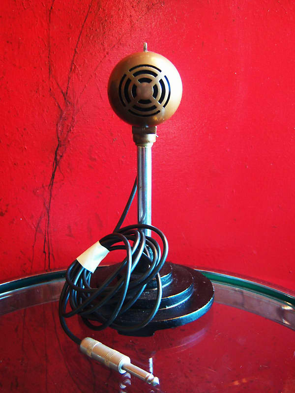 Vintage 1940's Turner BX crystal microphone "Challenger" w | Reverb