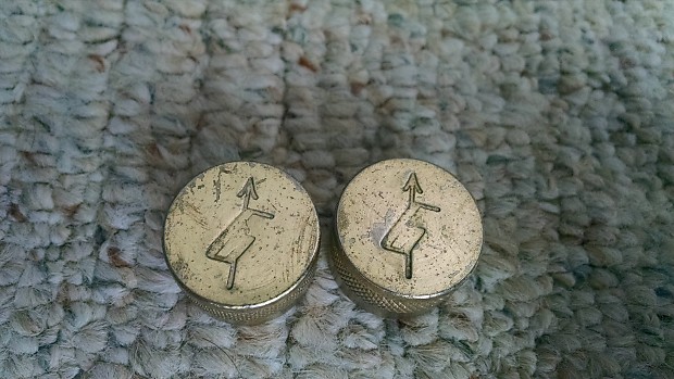 Gretsch Knobs - Gold Two 1960's | Reverb
