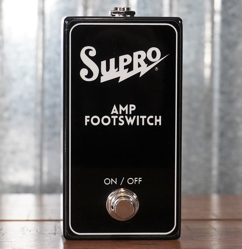 Supro SF1 On/Off Single Button Footswitch | Reverb