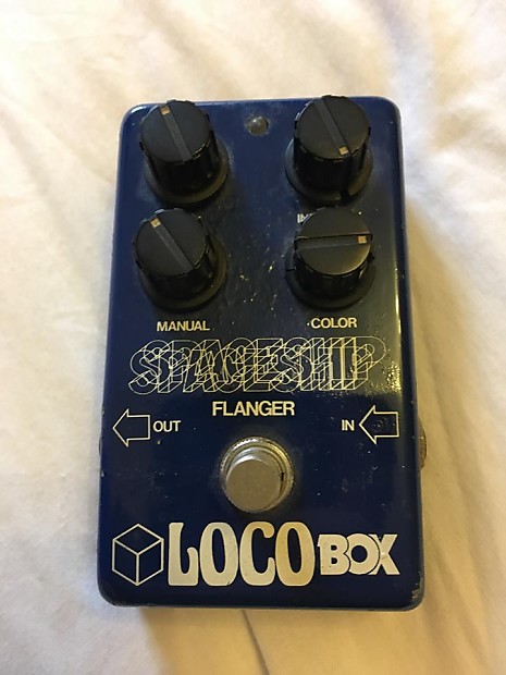 Loco Box Spaceship Flanger 1970s 1970 Blue | Reverb