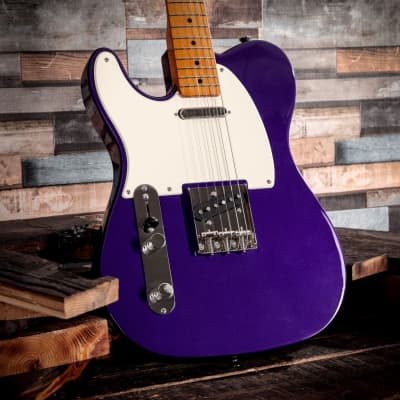 LEFT HANDED Squier Telecaster Purple Limited | Reverb UK
