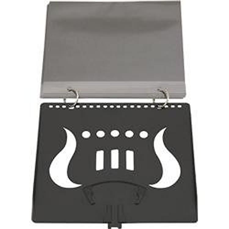 Flip Folder for Marching Band with 5 Window Music Holder | Reverb