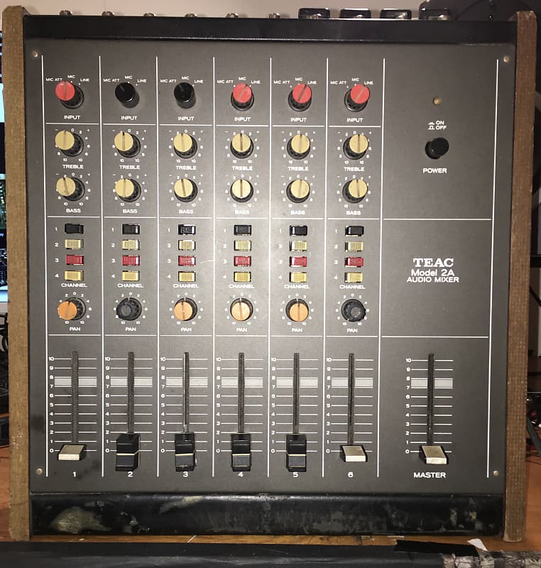 Teac Model 2A Analog Mixer 70s | Reverb