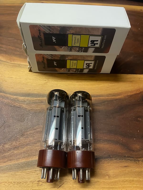 NOS Matched Quad Winged C EL34 tubes Svetlana | Reverb