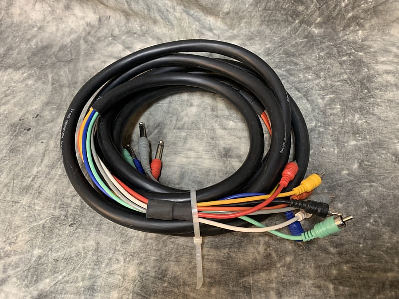 Hosa Recording Snake 1/4 to RCA | Reverb