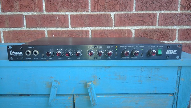 BBE BMAX Bass Preamp with Sonic Maximizer | Reverb