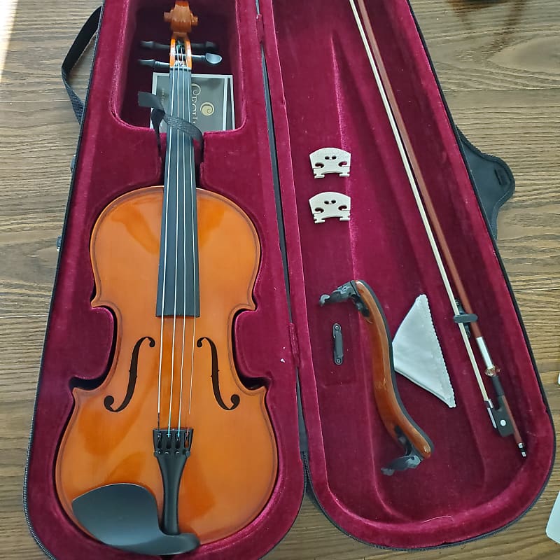 Mendini Viola Full Size - Varnish Solid Wood | Reverb