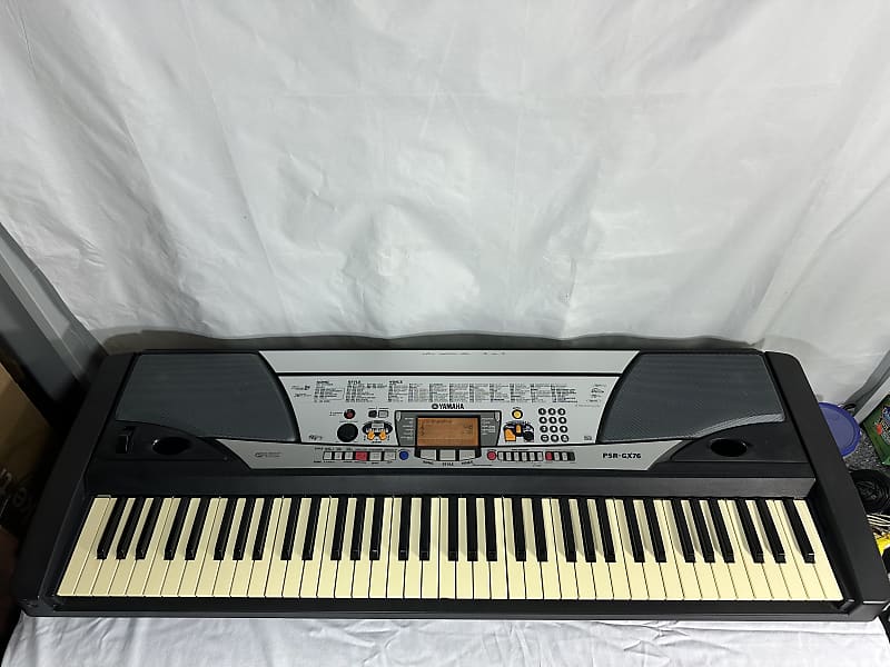 Yamaha PSR-GX76 Portatone Electronic Portable Keyboard Works | Reverb