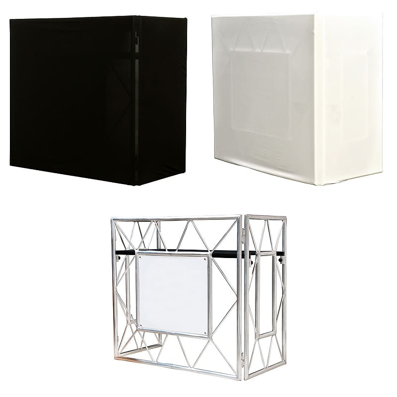 ADJ Pro Event Table 2 Foldable Portable Metal DJ Booth | Reverb