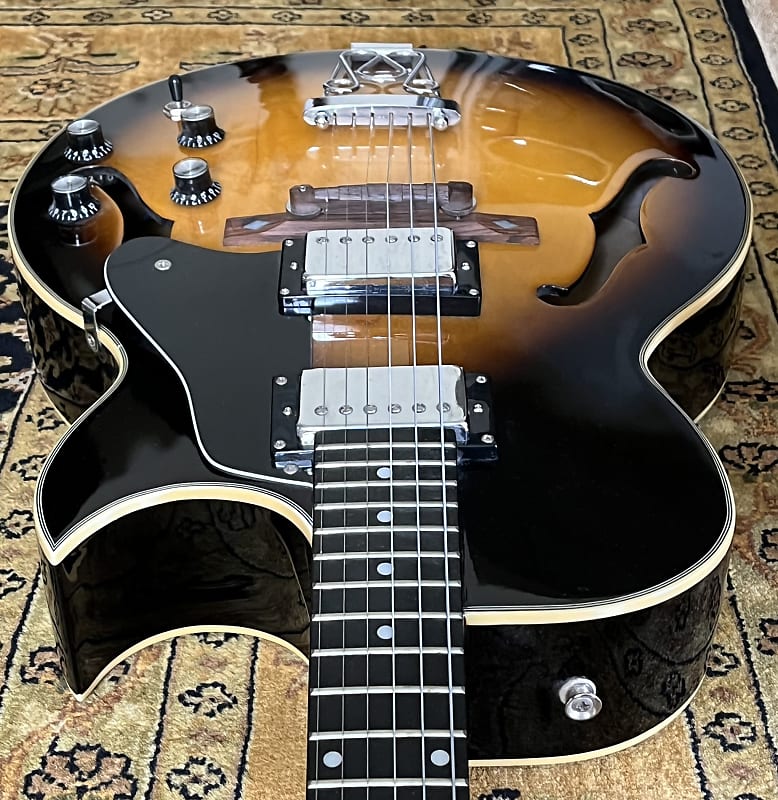 Jazz King ( ES-175 Gibson style ) *New* Sunburst - Aslin Dane | Reverb
