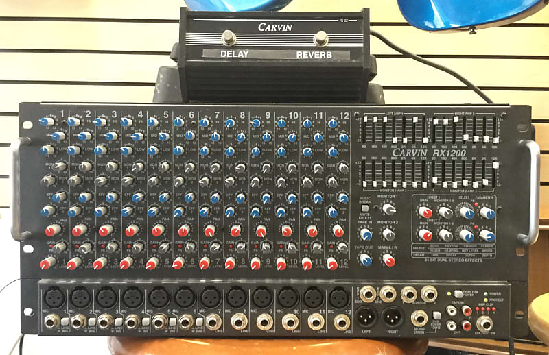 Carvin RX1200R 12 Channel Rackmount Mixer | Reverb