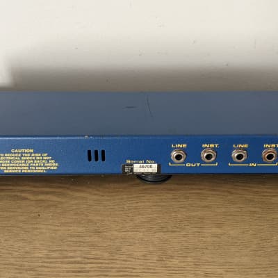 Tube Works RT-904 Blue Tube Rack Mount Overdrive Distortion | Reverb