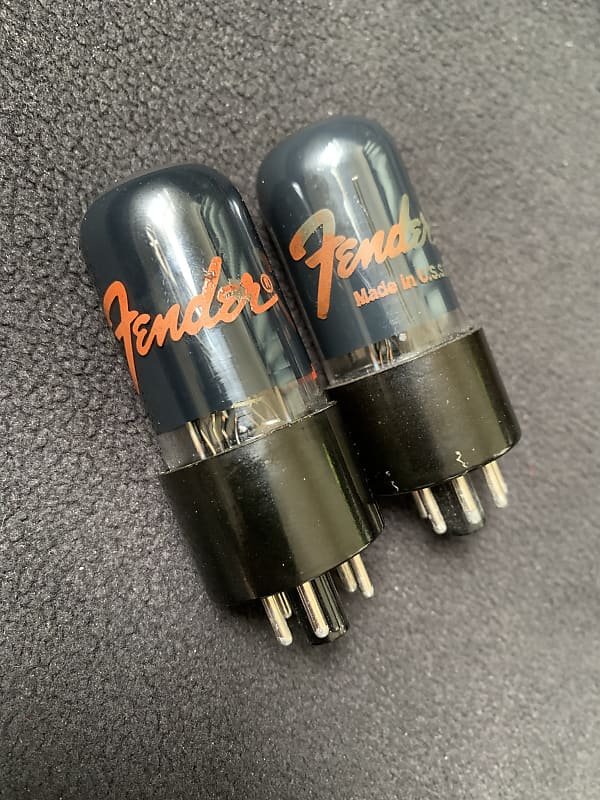 Fender 6V6GT Pair Output Tubes 1993 for DeLuxe | Reverb