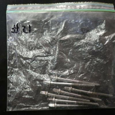 Slingerland 3" Chrome Tension Rods 7pk Vintage 1960's | Reverb