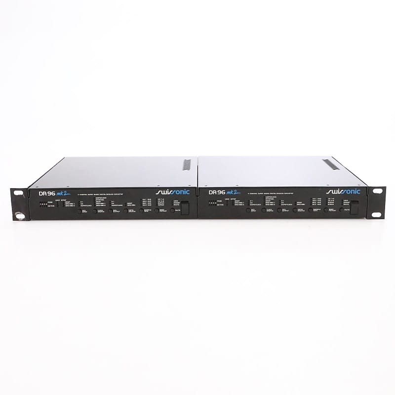 2 Swissonic DA96 mk2 4-Channel D/A Converters in Rack w/ | Reverb