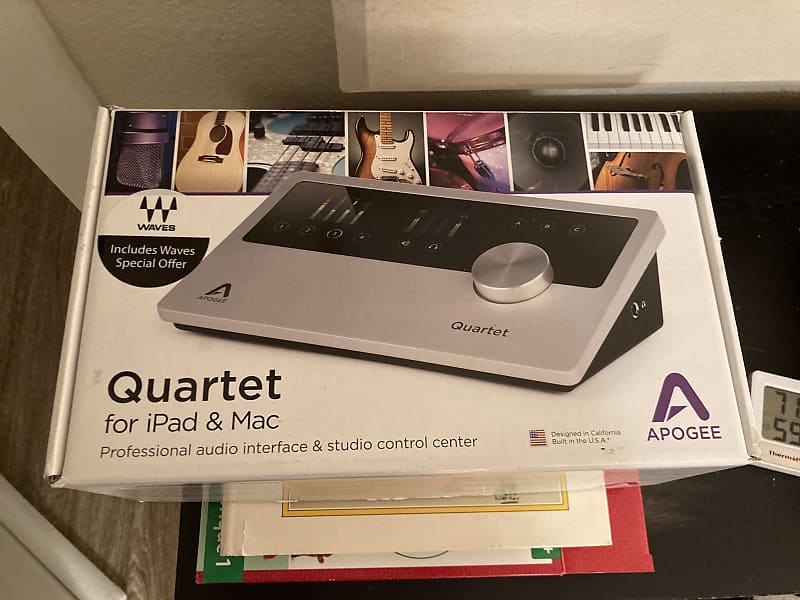 Apogee Quartet USB Audio Interface - Silver | Reverb