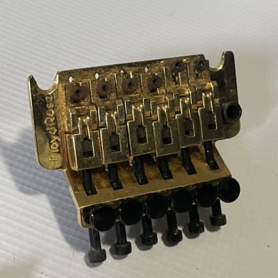 2000's Original Made in Germany Gold Floyd Rose Guitar | Reverb
