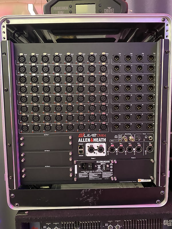 Allen & Heath dLive DM64 64-Input MixRack | Reverb