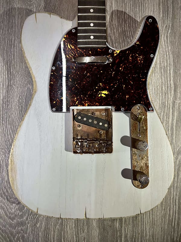 Pistols Crown Barncaster Tele GUITAR BODY ONLY PARTCASTER | Reverb UK