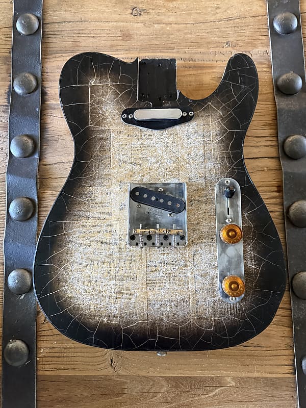 Loaded Tele Body, Seymour Duncan, Fender Hardware, Decoupage | Reverb