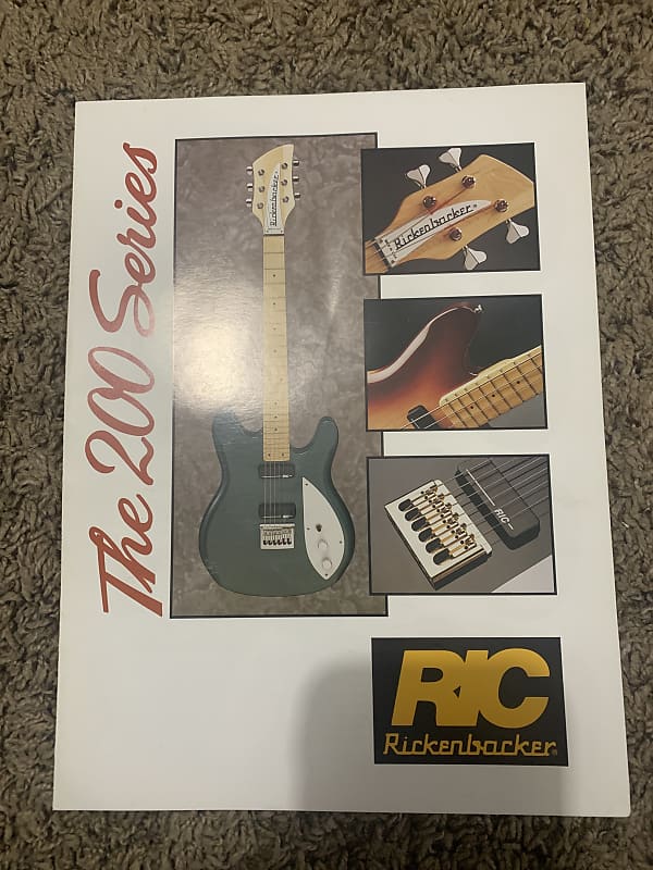 Rickenbacker 200 Series Brochure | Reverb