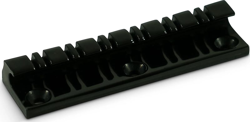 WD Brass 12 String Flat Mount Tailpiece Black | Reverb