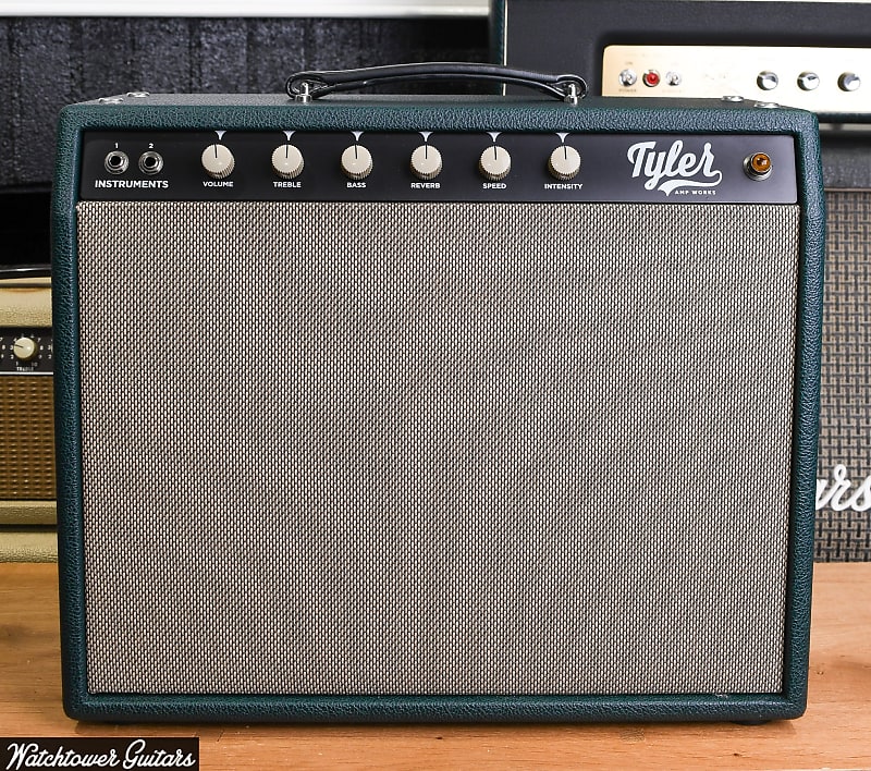 Tyler Amp Works JT-22 1x12 Combo British Racing Green Tolex | Reverb