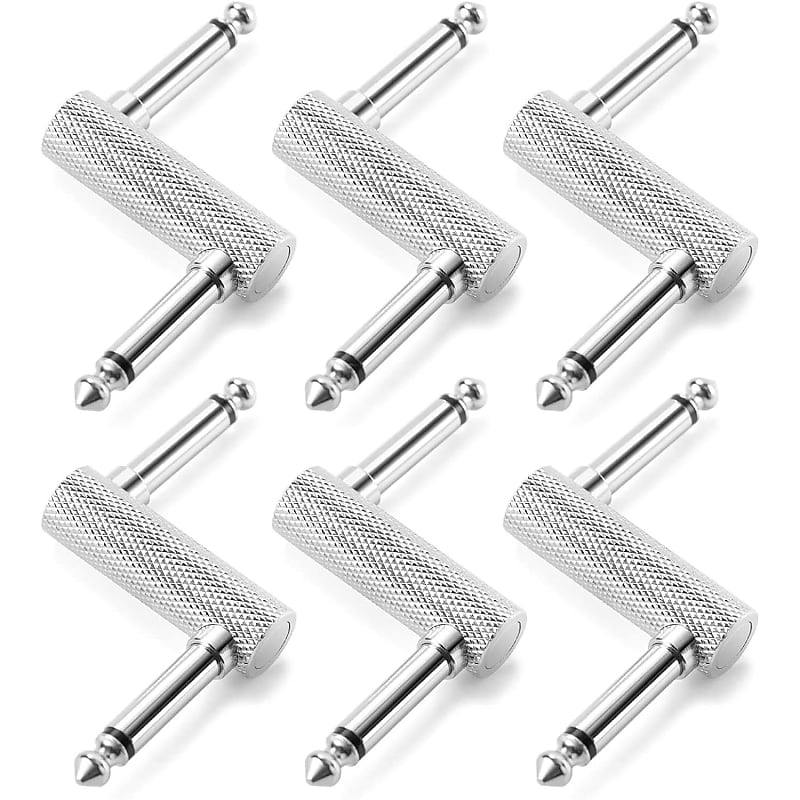 Pedal Coupler Tz Type Guitar Effect Connector 1/4 Inch 6 Pack | Reverb