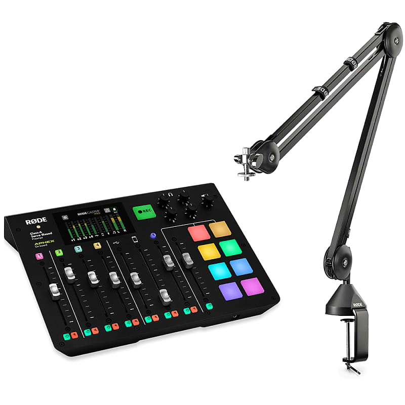 RODE Rodecaster Pro Podcast Production Bundle with PSA1 | Reverb