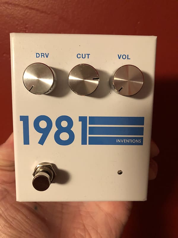 1981 Inventions Drv Blue and white | Reverb
