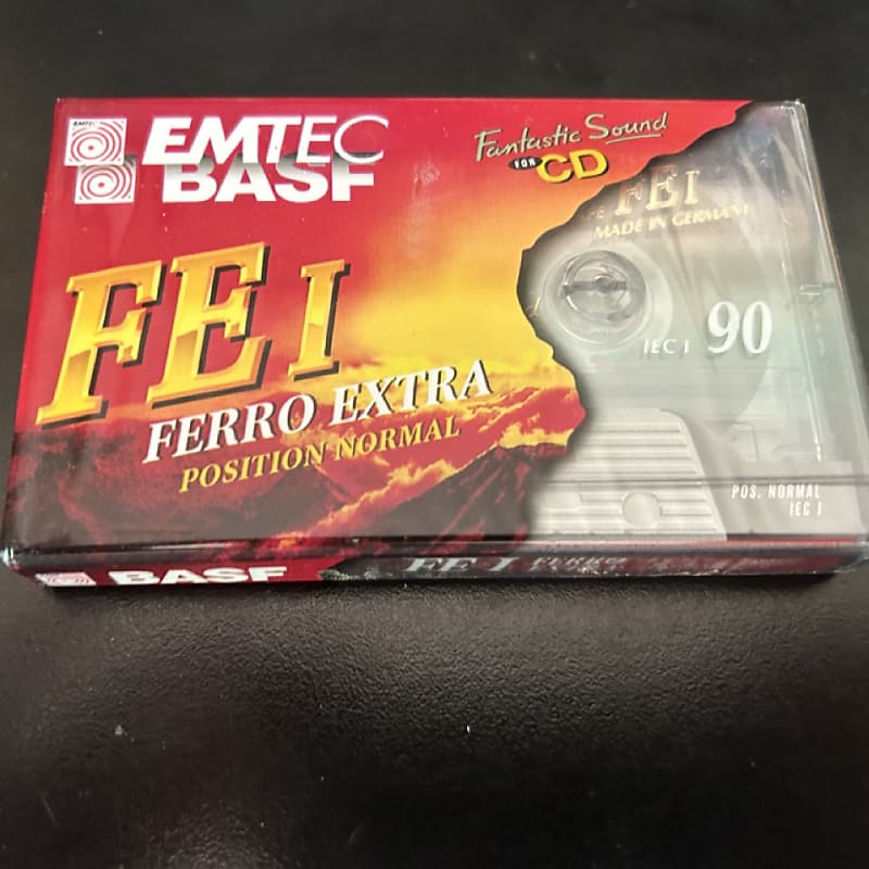 BASF NOS CASSETTE | FEI Ferro Exgtra EMTEC | 90 min | Reverb