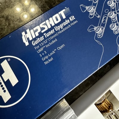 Hipshot Guitar Tuner Upgrade Kit for 6 Inline Headstocks | Reverb