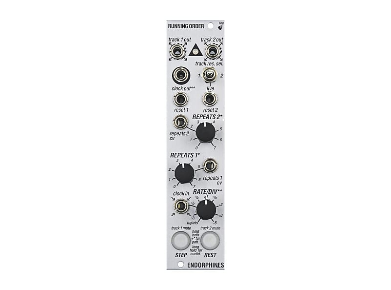 Endorphin.es Running Order Two-Channel Trigger Sequencer | Reverb UK