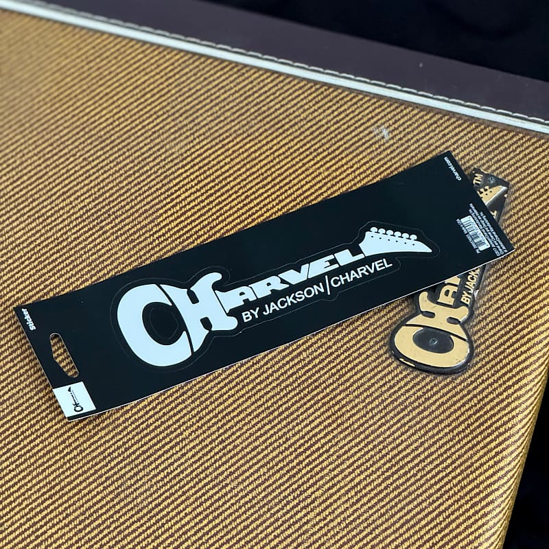 Charvel Vinyl Sticker (Pointy) - White | Reverb