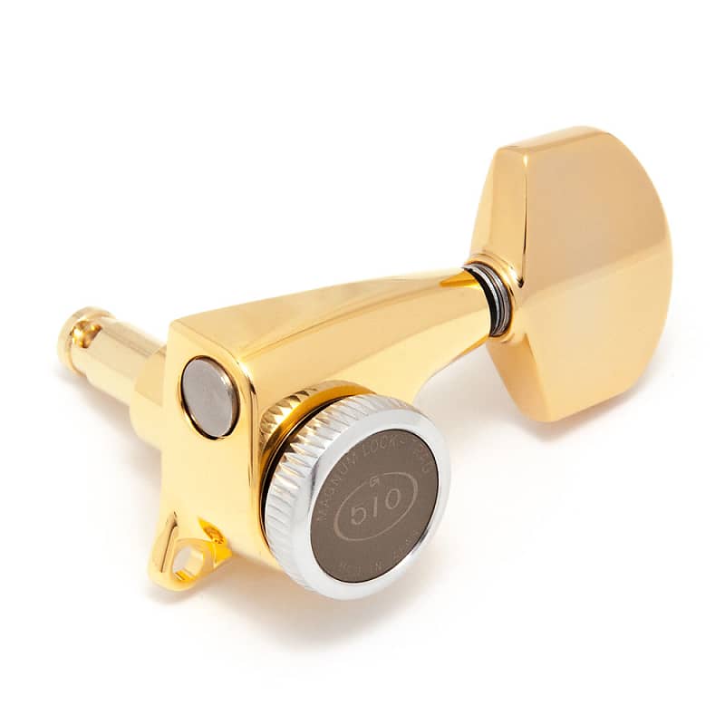 Gotoh SGL510 Traditional Magnum Locking Tuners 3 x 3 (Gold, | Reverb