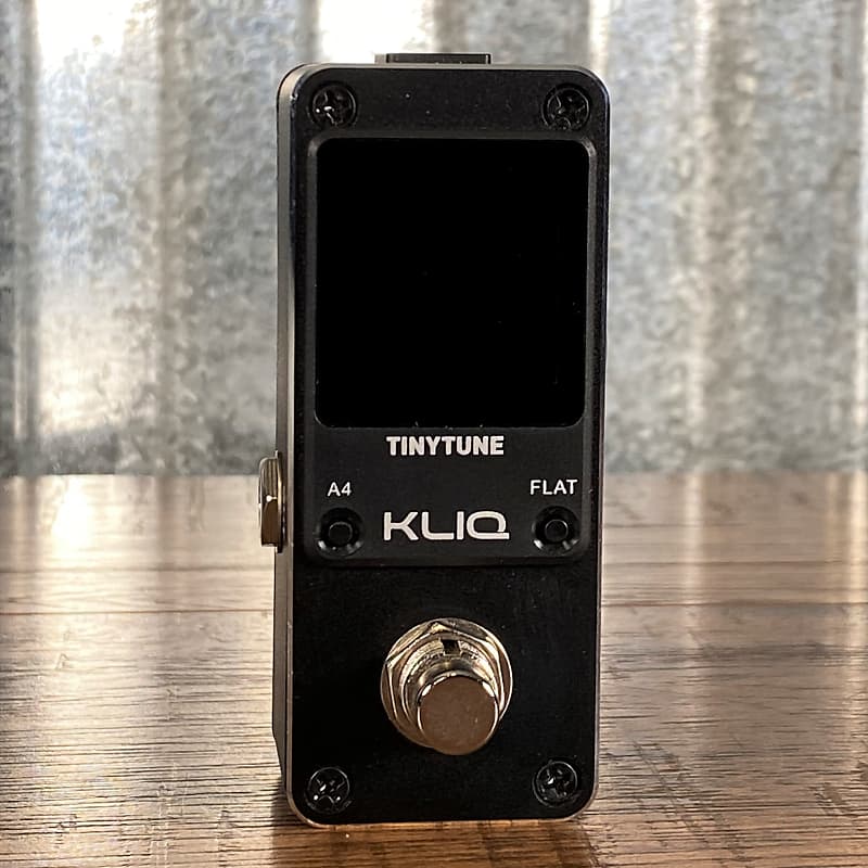 KLIQ TinyTune Tuner Guitar Bass Effect Pedal Used | Reverb