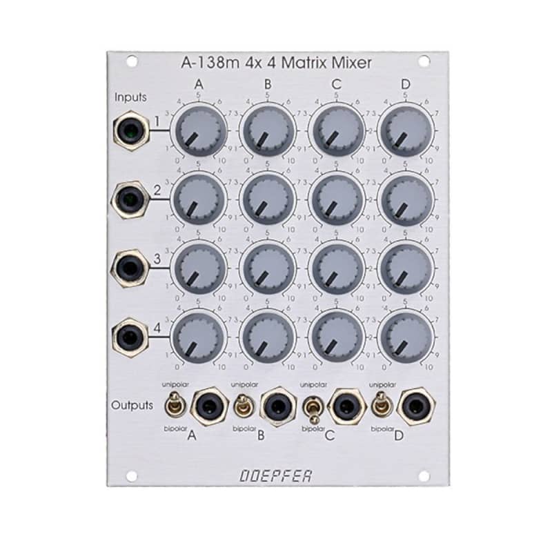 Doepfer A-138M Eurorack Matrix Mixer Module | Reverb