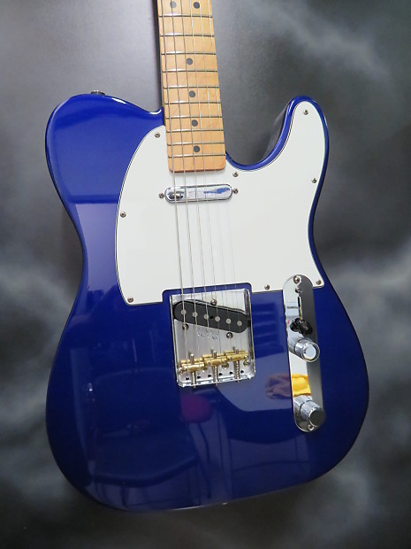 1999 Fender Mexican Standard Telecaster, Midnight Blue, W/ | Reverb