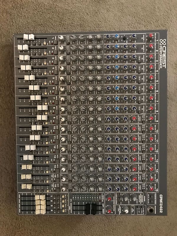 CREST 16 channel Mixer | Reverb